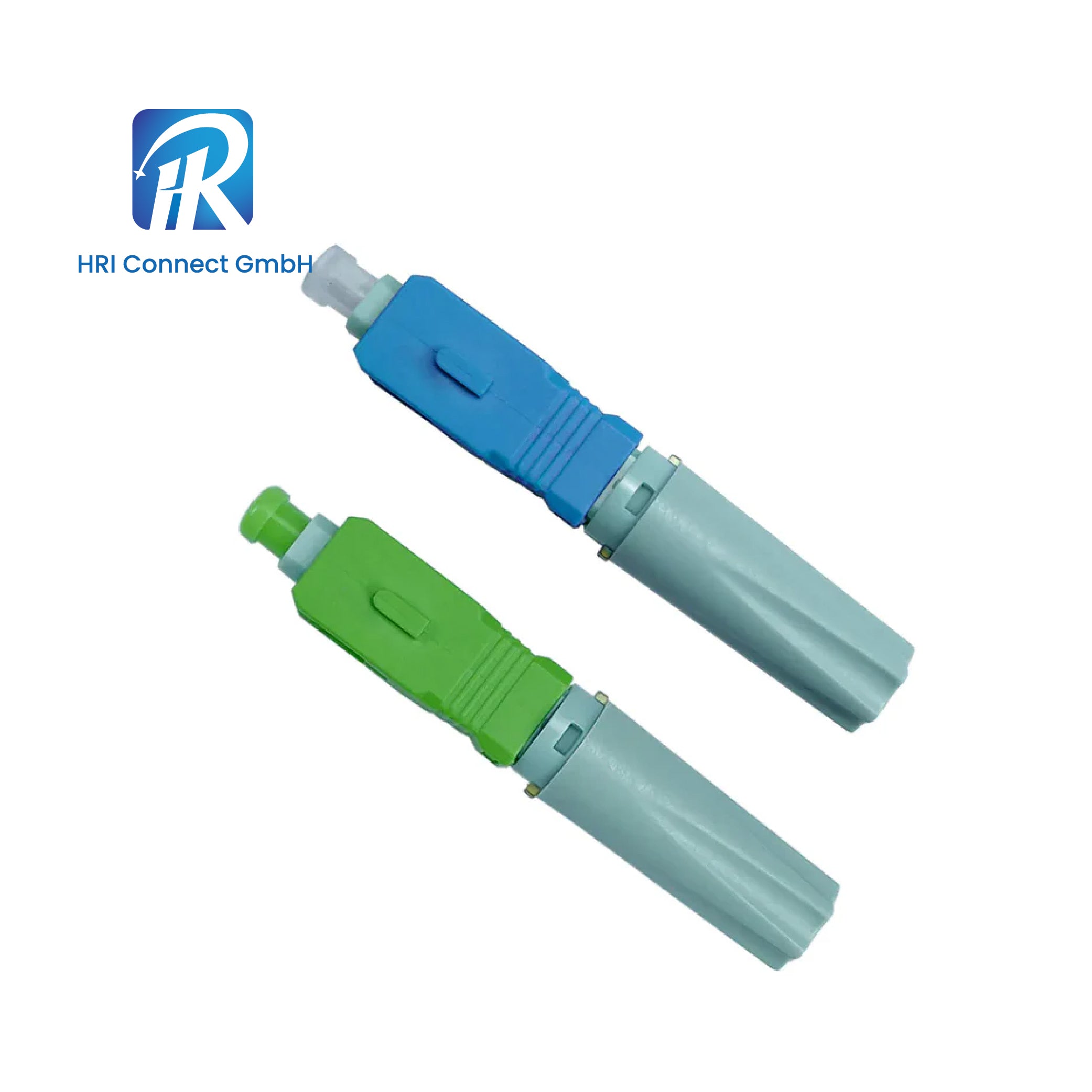 Spiral Types FTTH Pre-Embedded SC APC/UPC Fiber Optic Fast Connector A ...